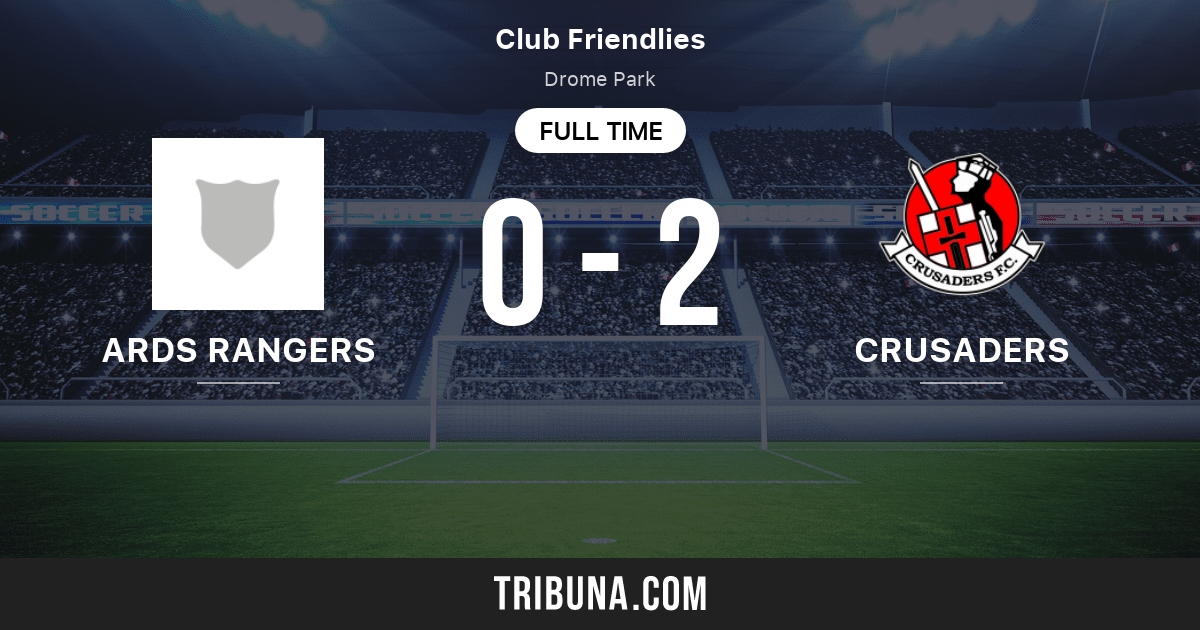 Ards Rangers vs Crusaders: Head to Head statistics match - 9/19/2020 ...