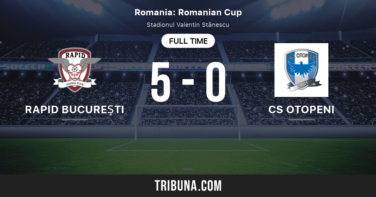 Rapid Bucharest vs CS Otopeni: Live Score, Stream and H2H results 10/27 ...