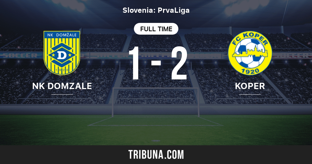 NK Domzale vs FC Koper: Live Score, Stream and H2H results 11/25/2001 ...