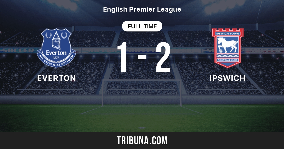 Everton vs Ipswich Town: Live Score, Stream and H2H results 2/2/2002 ...