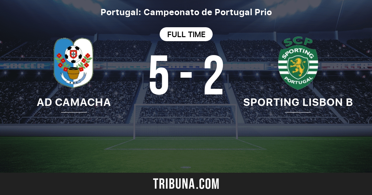 AD Camacha vs Sporting Lisbon B: Live Score, Stream and H2H results 2 ...