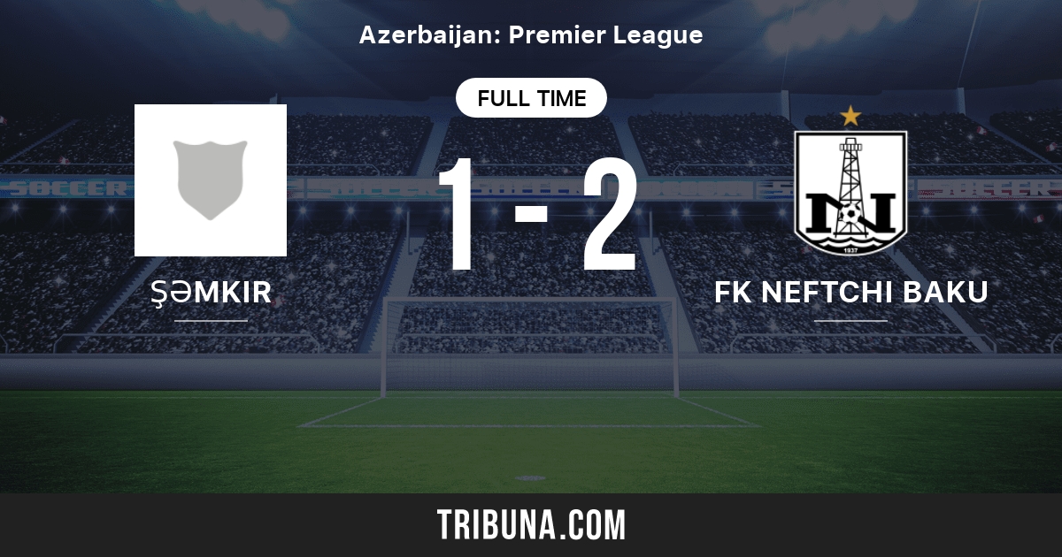 Şəmkir vs FK Neftchi Baku: Head to Head statistics match - 2/18/2005 ...