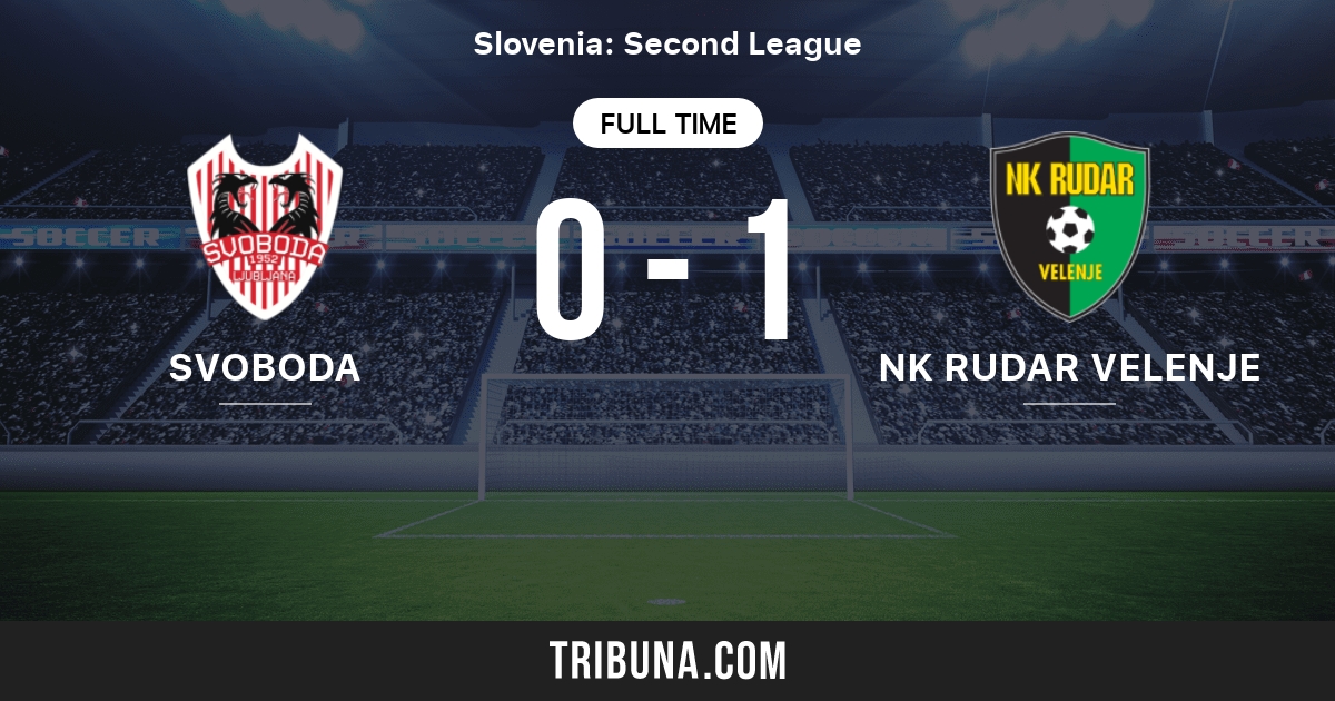 Svoboda vs NK Rudar Velenje: Marcador en vivo, Retransmisión y ...