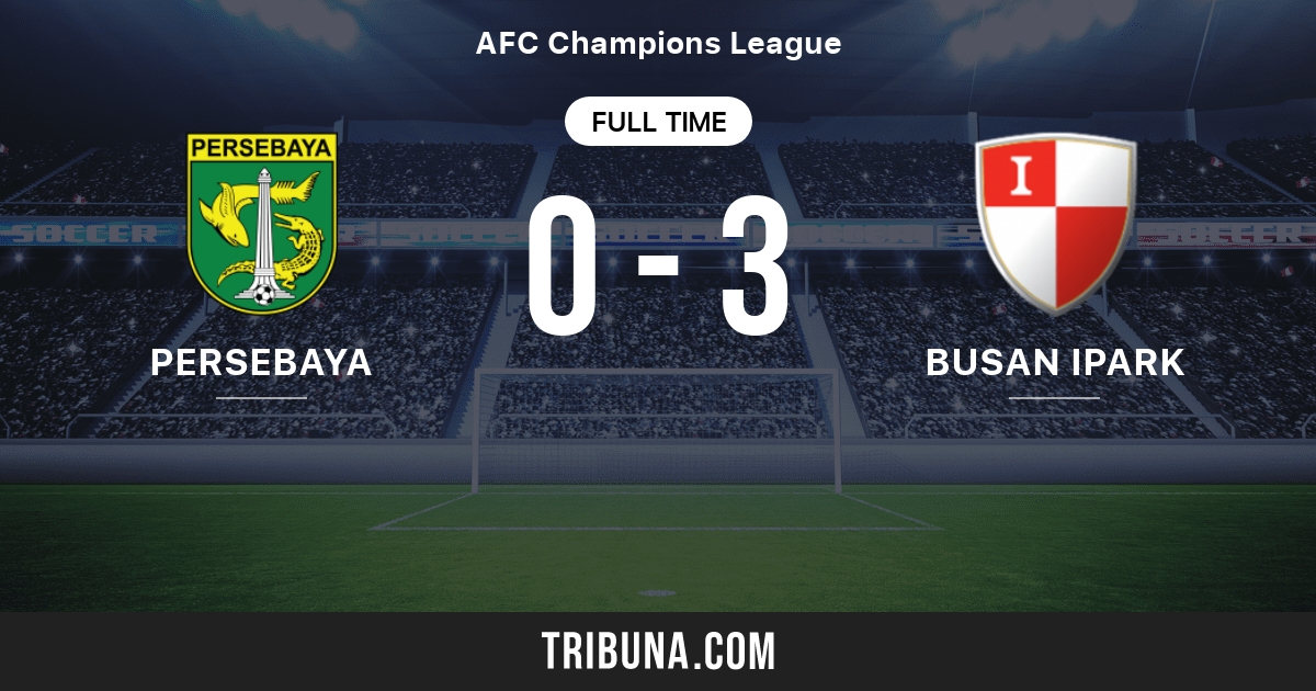 Persebaya Surabaya vs Busan I Park FC: Marcador en vivo, Retransmisión ...