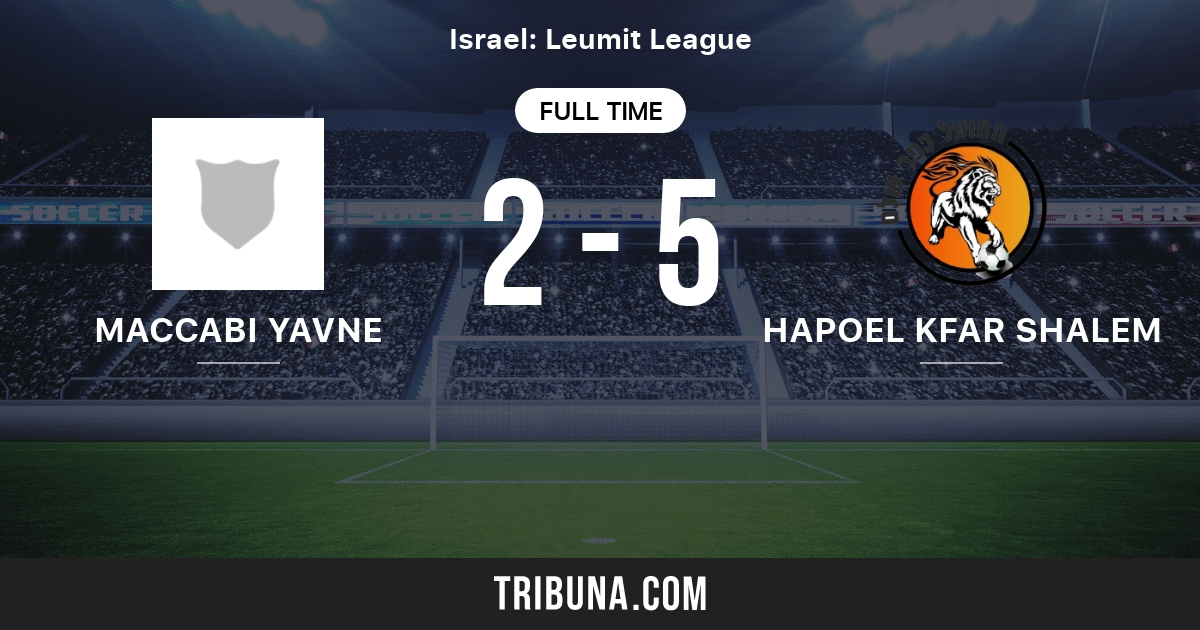 Maccabi Yavne vs Hapoel Kfar Shalem: Live-Score, Stream und Head-to ...