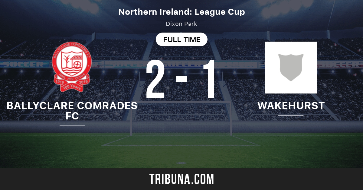 Ballyclare Comrades FC gegen Wakehurst - Northern Ireland Football ...