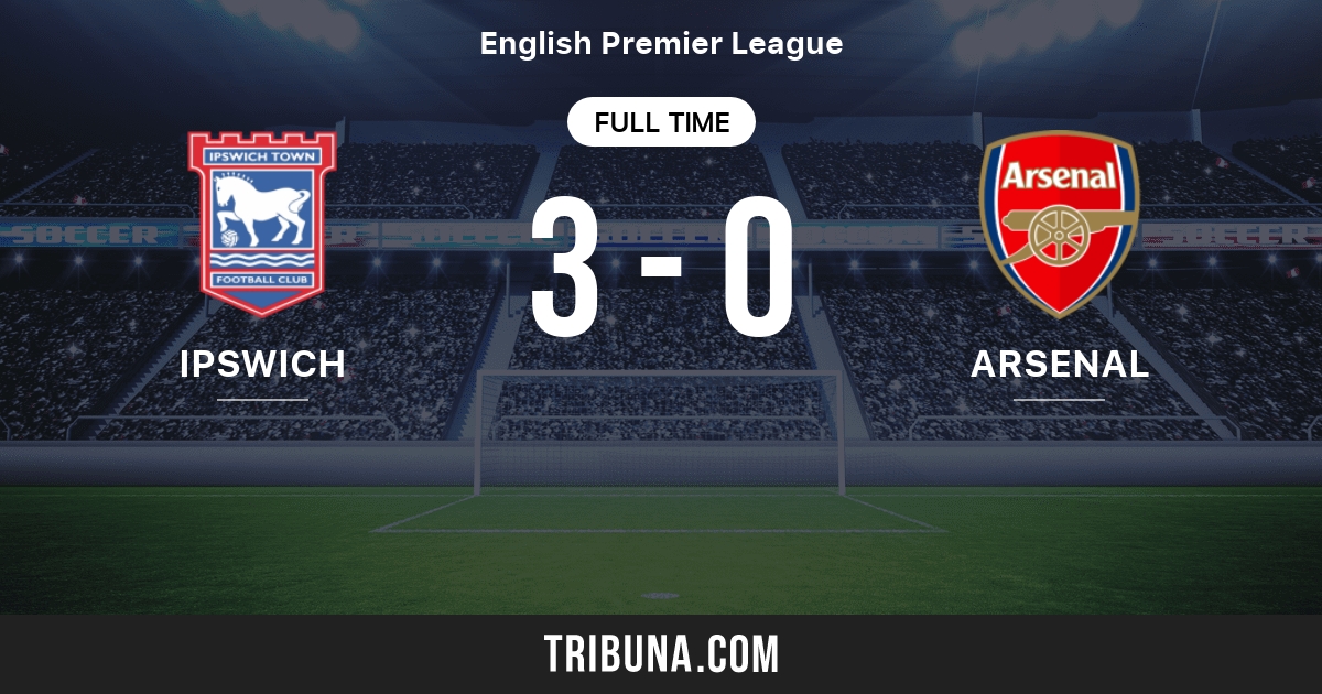 Ipswich Town vs Arsenal: Live Score, Stream and H2H results 8/27/1974. Preview match Ipswich ...