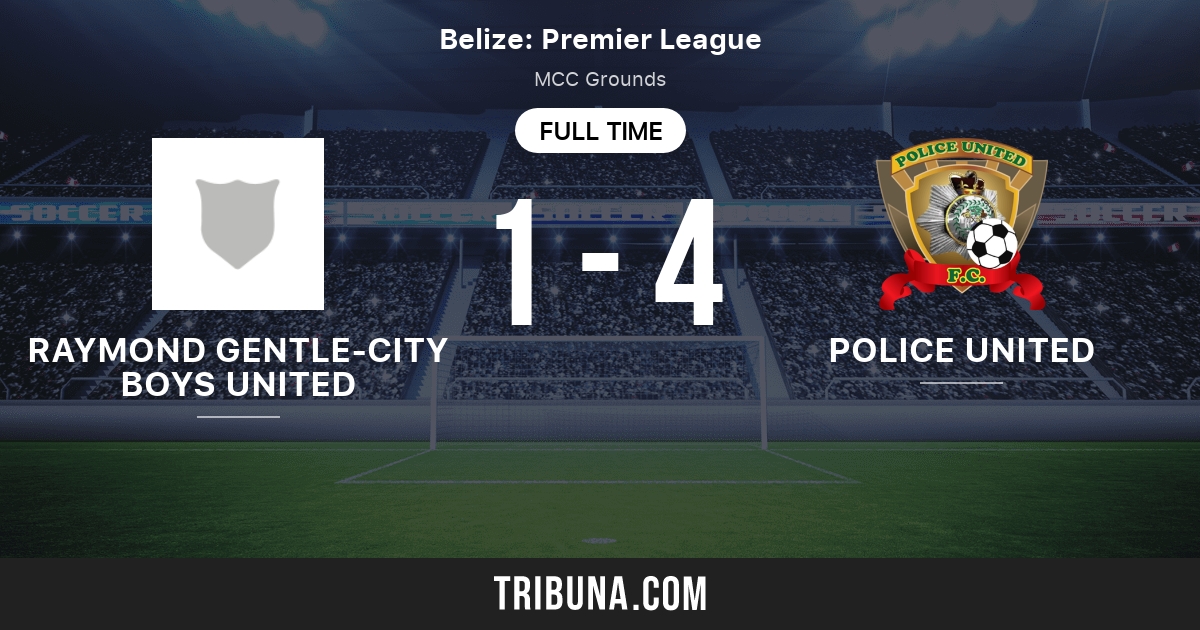 ‎Raymond Gentle-City Boys United ضد Police United: النتائج المباشرة ...