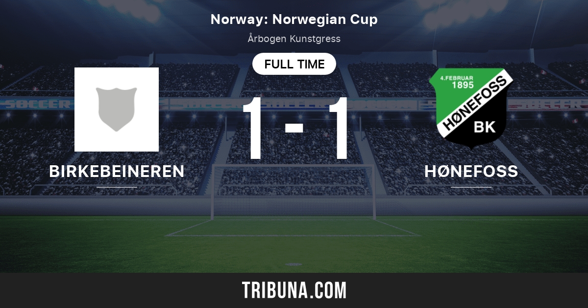Birkebeineren vs Honefoss BK: Marcador en vivo, Retransmisión y enfrentamientos directos 5/1 ...