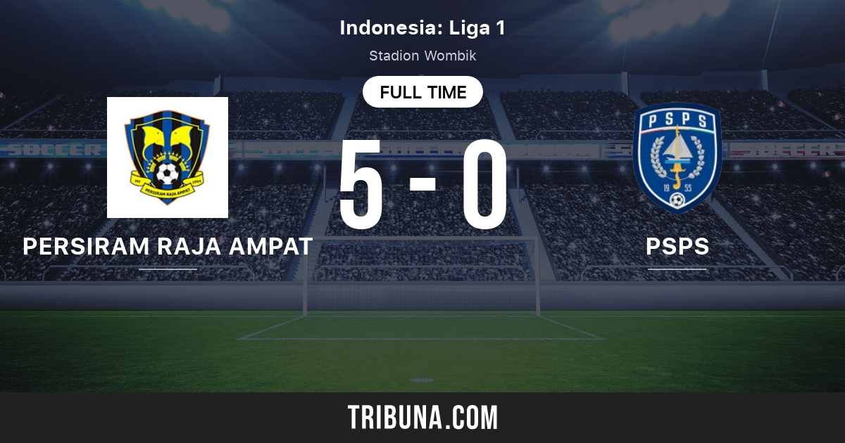 Persiram Raja Ampat vs PSPS: Head to Head statistics match - 5/26/2013 ...