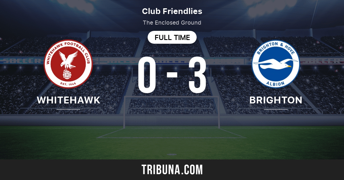 Whitehawk vs Brighton & Hove Albion: Marcador en vivo, Retransmisión y ...