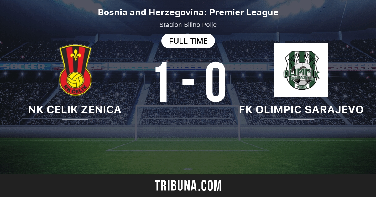 NK Celik Zenica vs FK Olimpic Sarajevo: Head to Head statistics match ...