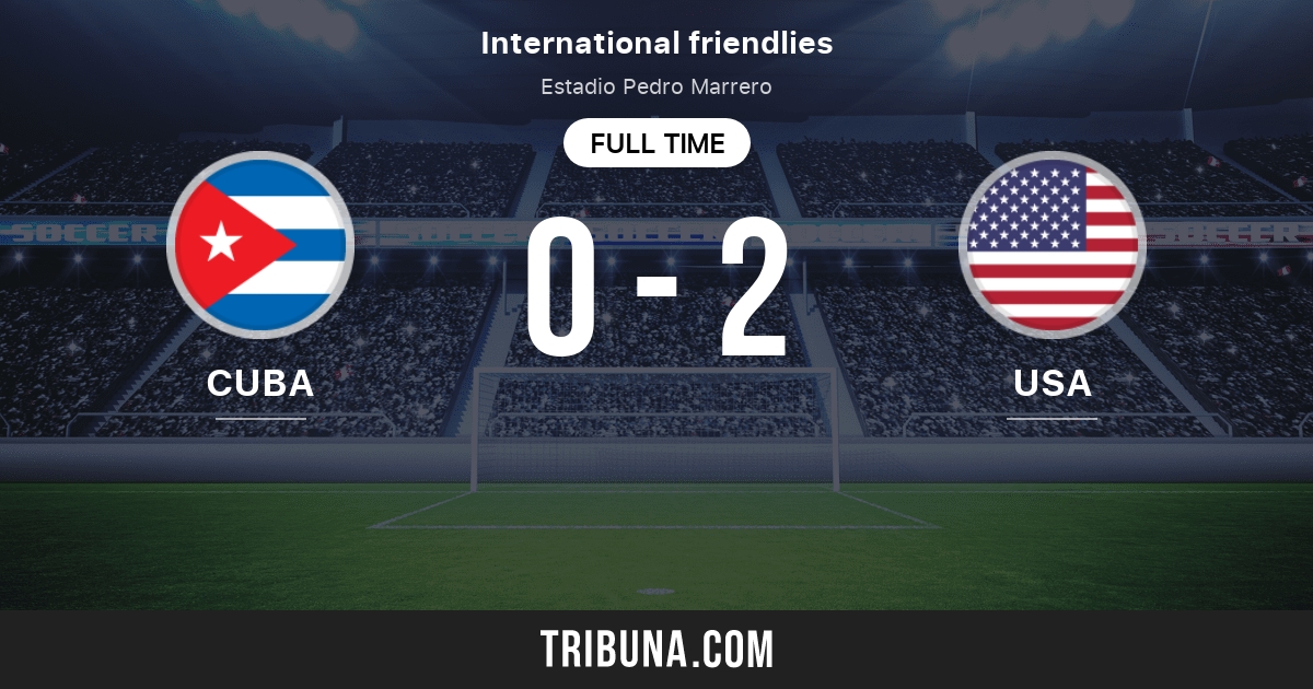 Cuba vs Estados Unidos: Marcador en vivo, Retransmisión y ...