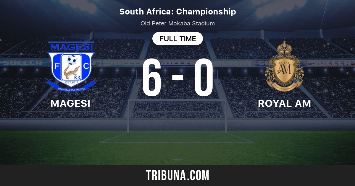 Magesi FC vs Royal AM: Head to Head statistics match - 5/10/2017 ...