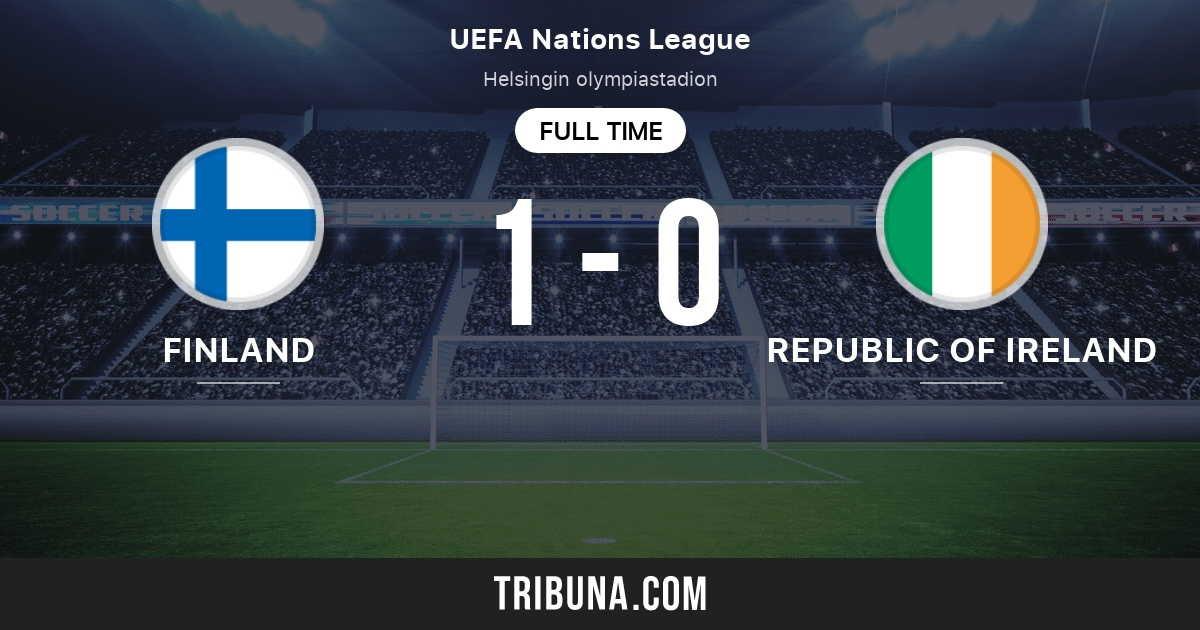 Finlandia vs República de Irlanda: Marcador en vivo, Retransmisión y enfrentamientos directos 10 ...