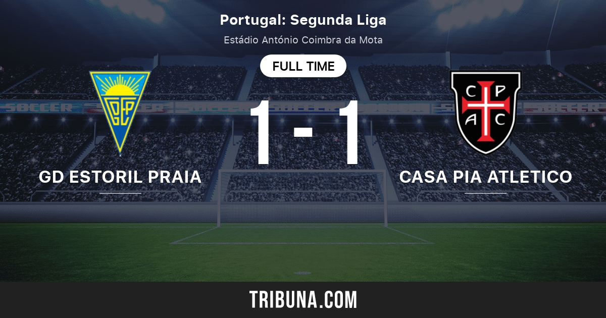 GD Estoril Praia vs Casa Pia Atletico: Live Score, Stream and H2H ... GD Estoril Praia vs Casa Pia Atletico: Live Score, Stream and H2H ...