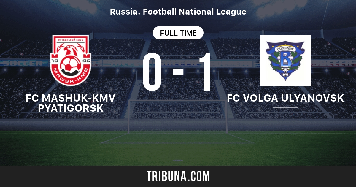 FC Mashuk-KMV Pyatigorsk vs FC Volga Ulyanovsk: Live Score, Stream and H2H results 7/29/2008 ...