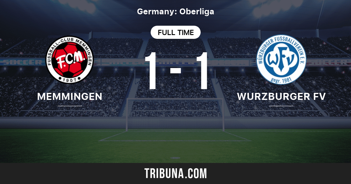 Memmingen vs Wurzburger FV: Live Score, Stream and H2H results 11/8 ...