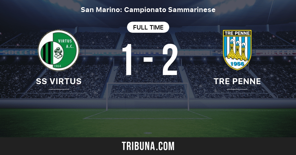 SP Tre Fiori vs SP Tre Penne: estadísticas del enfrentamiento directo ...