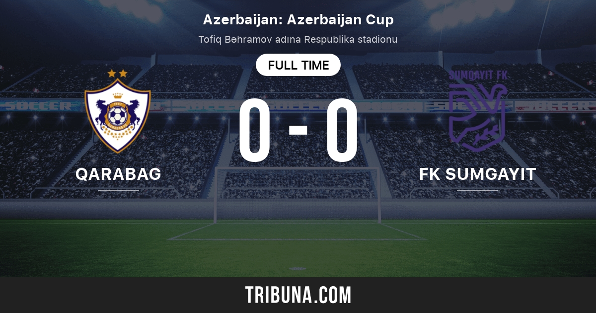 Qarabag vs FK Sumgayit: Live Score, Stream and H2H results 04/29/2021 ...