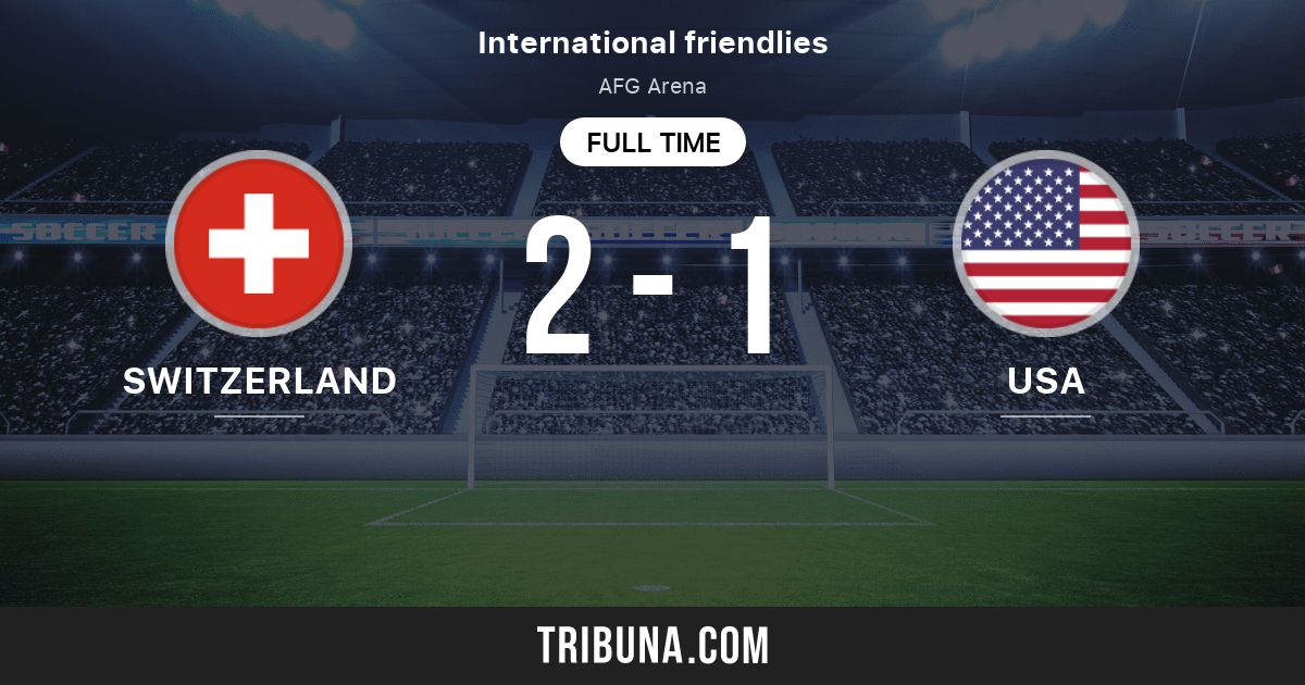 Switzerland vs USA: Live Score, Stream and H2H results 5/30/2021 ...
