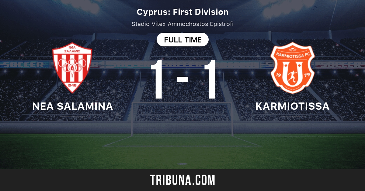 Nea Salamina Famagusta FC vs Karmiotissa: Live Score, Stream and H2H ...