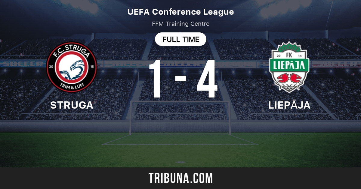 FC Struga Trim Lum vs Liepaja: Marcador en vivo, Retransmisión y enfrentamientos directos 7/15 ...