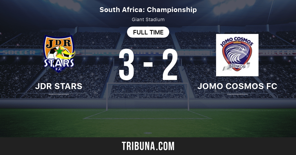 JDR Stars vs Jomo Cosmos FC: Marcador en vivo, Retransmisión y ...