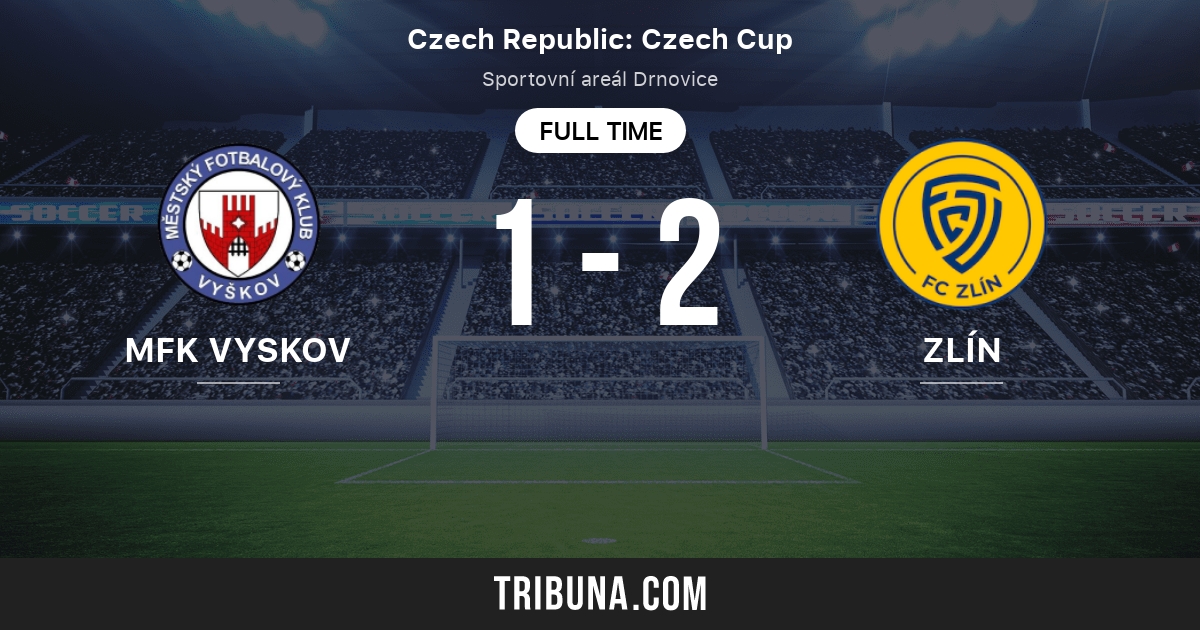 MFk Vyskov vs FC Fastav Zlin: Live Score, Stream and H2H results 10/7 ...