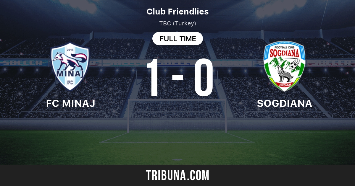 FC Minaj vs Sogdiana: Live Score, Stream and H2H results 2/19/2022 ...
