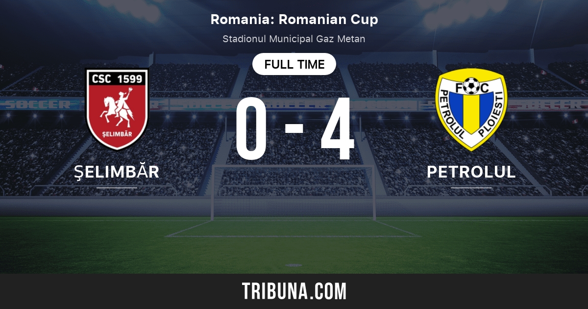 Selimbar vs Petrolul: estadísticas del enfrentamiento directo - 9/28 ...
