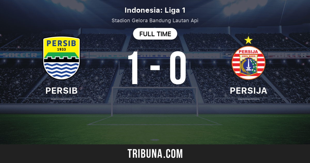 Persib vs Persija: Live Score, Stream and H2H results 1/11/2023 ...