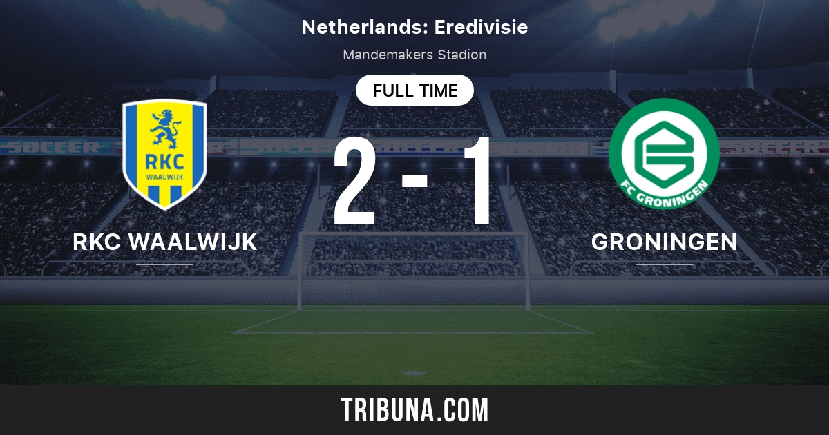 RKC Waalwijk vs Groningen: Live Score, Stream and H2H results 4/15/2023. Preview match RKC ...