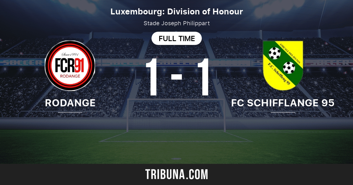 FC Rodange 91 vs Schifflange: Marcador en vivo, Retransmisión y ...