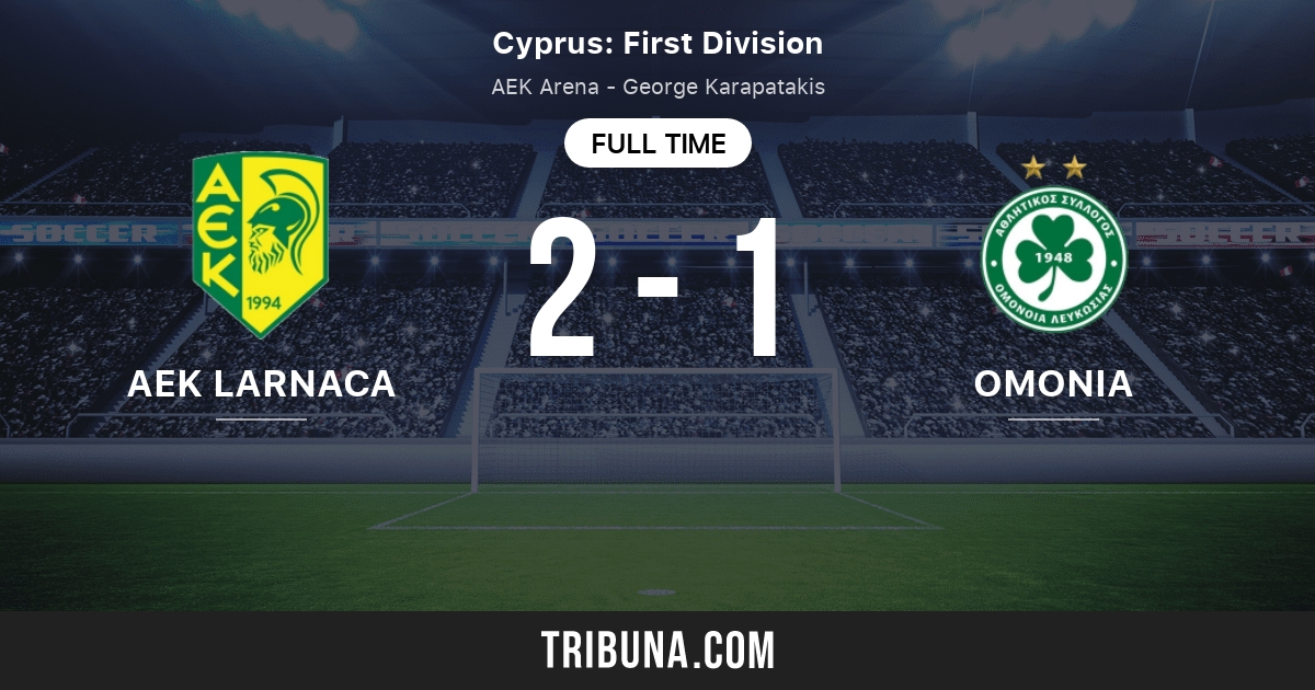 AEK Larnaca FC vs AC Omonia Nicosia: Head to Head statistics match - 12/16/2022. Tribuna.com