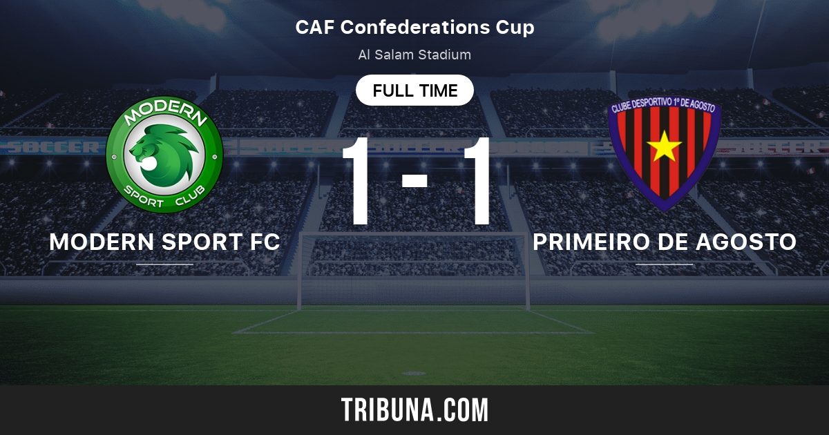 Modern Future FC vs Primeiro de Agosto: estadísticas del enfrentamiento ...