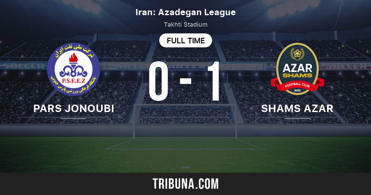 Pars Jonoubi Jam vs Shams Azar: Live-Score, Stream und Head-to-Head ...