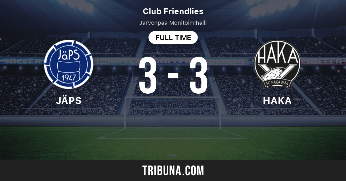 JAPS vs FC Haka Valkeakoski: Marcador en vivo, Retransmisión y ...