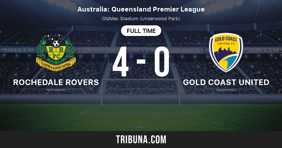 Rochedale Rovers vs Gold Coast United: Marcador en vivo, Retransmisión ...