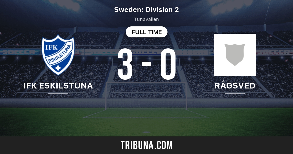 IFK Eskilstuna vs Rågsved: Head to Head statistics match - 5/28/2023. Tribuna.com