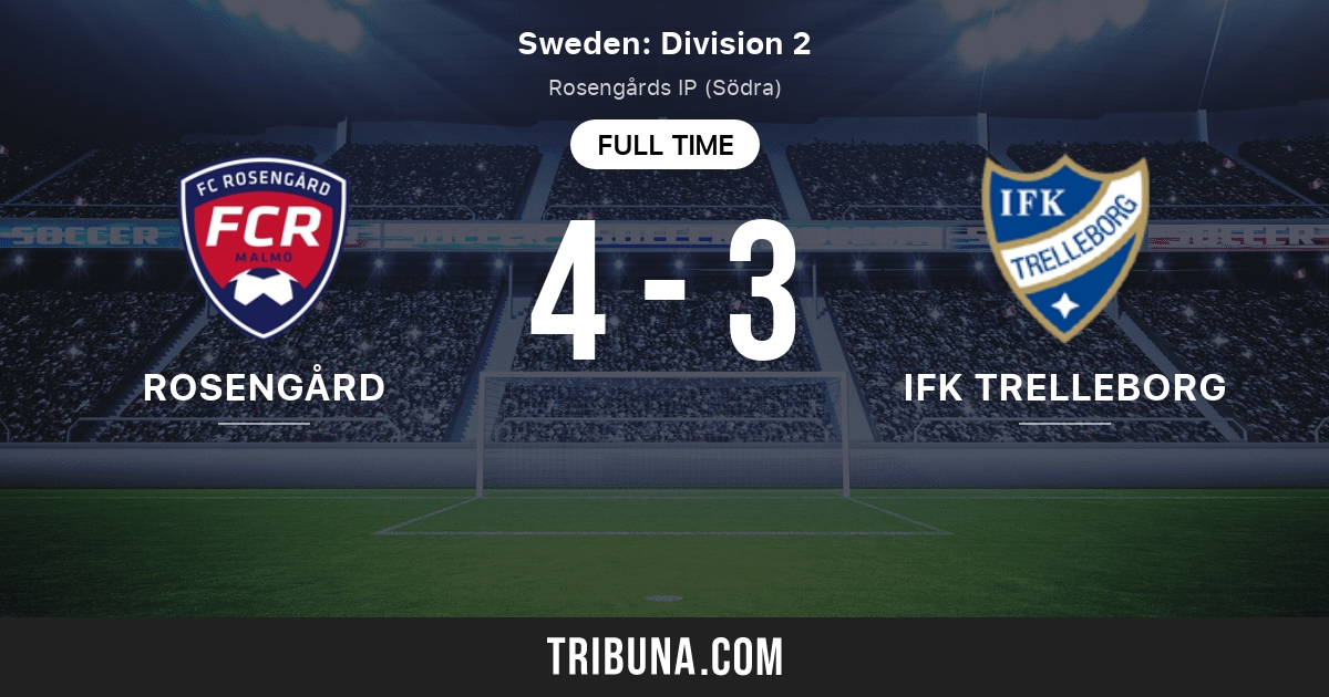 FC Rosengaard 1917 vs IFK Trelleborg: Live Score, Stream and H2H results 9/24/2023. Preview ...