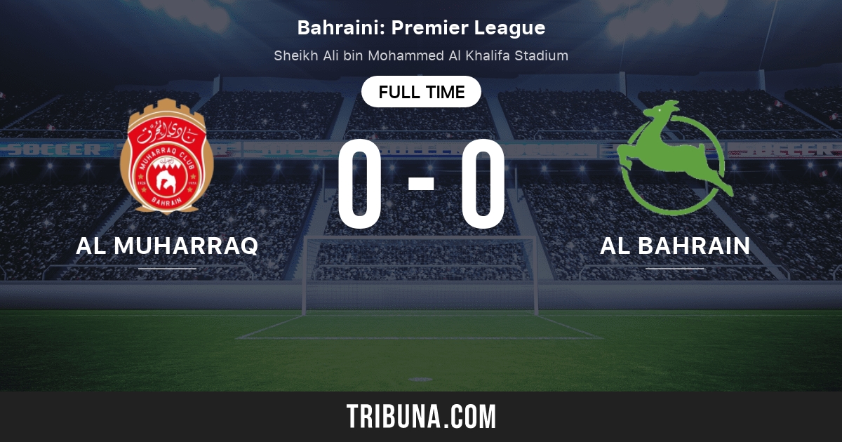 Al Muharraq SC vs AL Bahrain: Marcador en vivo, Retransmisión y ...