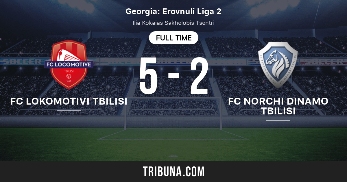FC Lokomotivi Tbilisi vs FC Norchi Dinamo Tbilisi: Live Score, Stream ...