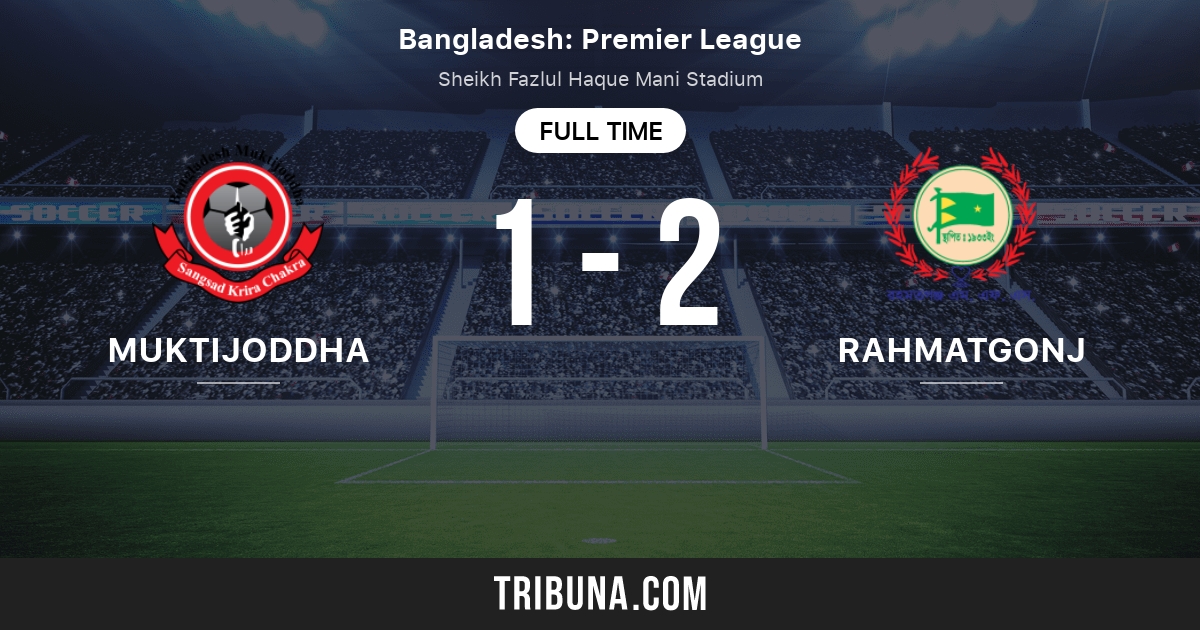 Muktijoddha vs Rahmatgonj: estadísticas del enfrentamiento directo - 5 ...
