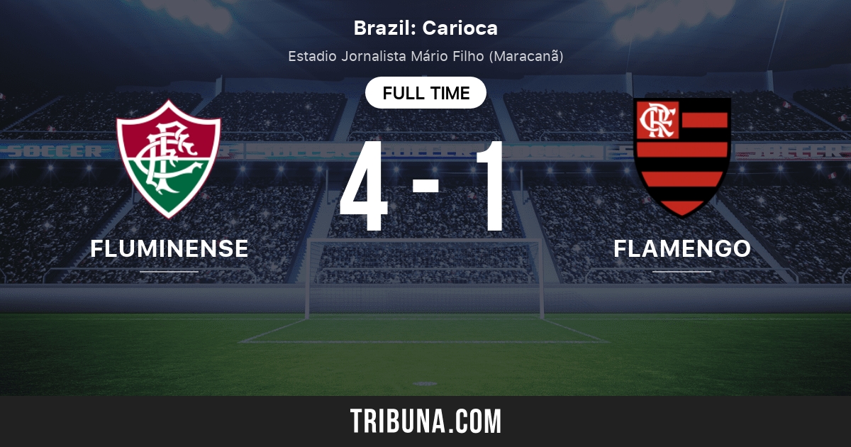 Fluminense RJ vs Flamengo RJ: Marcador en vivo, Retransmisión y ...