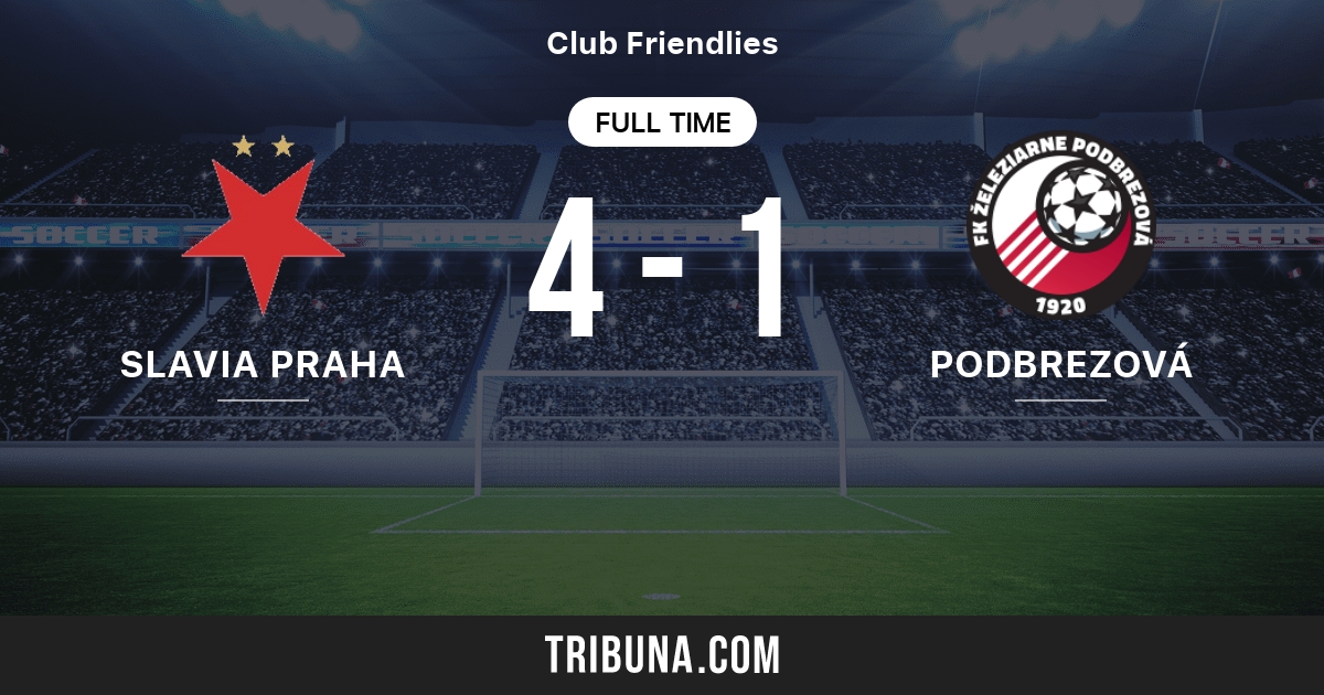 Slavia Praha vs FK Zeleziarne Podbrezova: Marcador en vivo, Retransmisión y enfrentamientos ...