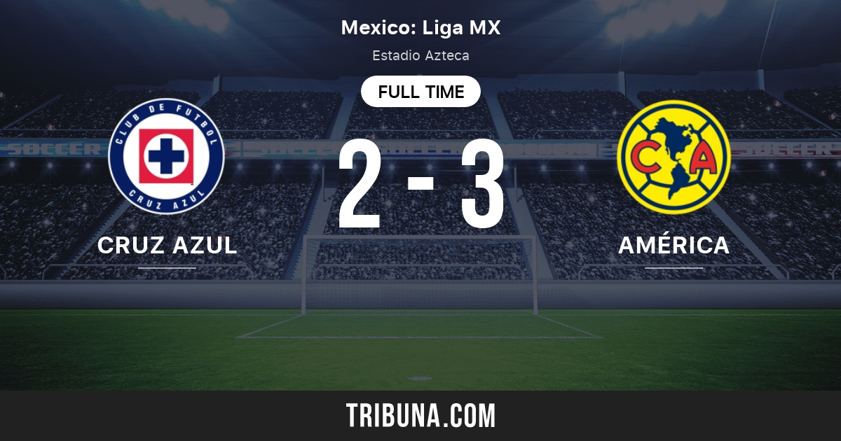 Cruz Azul vs América: estadísticas del enfrentamiento directo - 9/3 ...