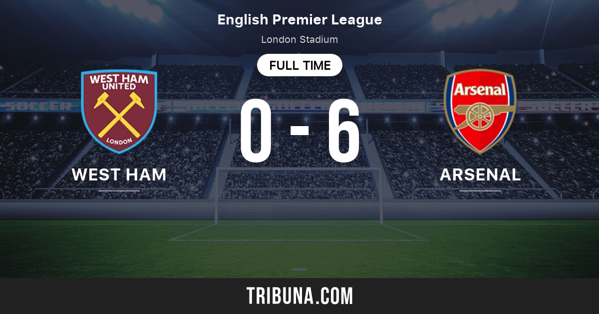 West Ham vs Arsenal: Live Score, Stream and H2H results 2/11/2024 ...