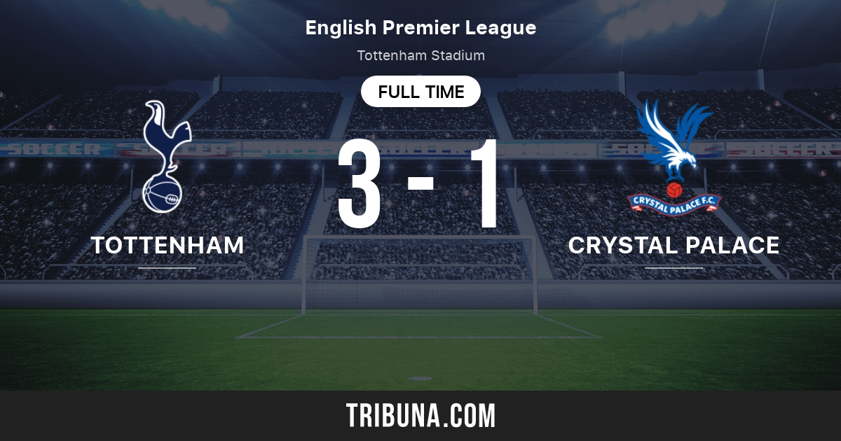 Tottenham vs Crystal Palace: Punteggi live, Stream e risultati Testa a ...