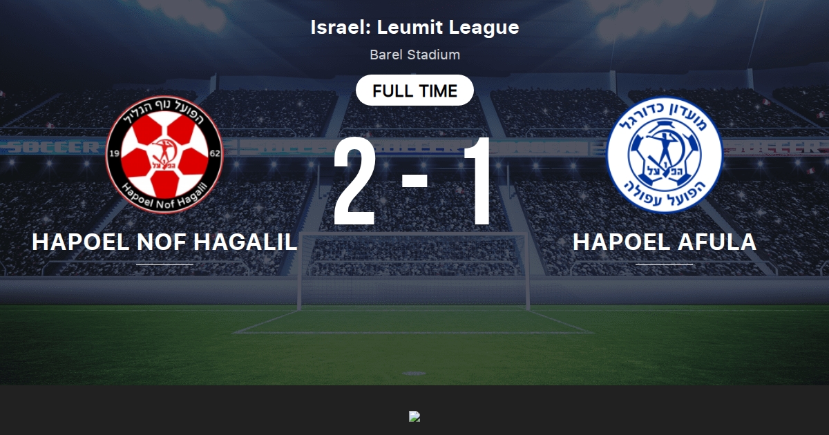 Hapoel Nof HaGalil vs Hapoel Afula: Live Score, Stream and H2H results ...